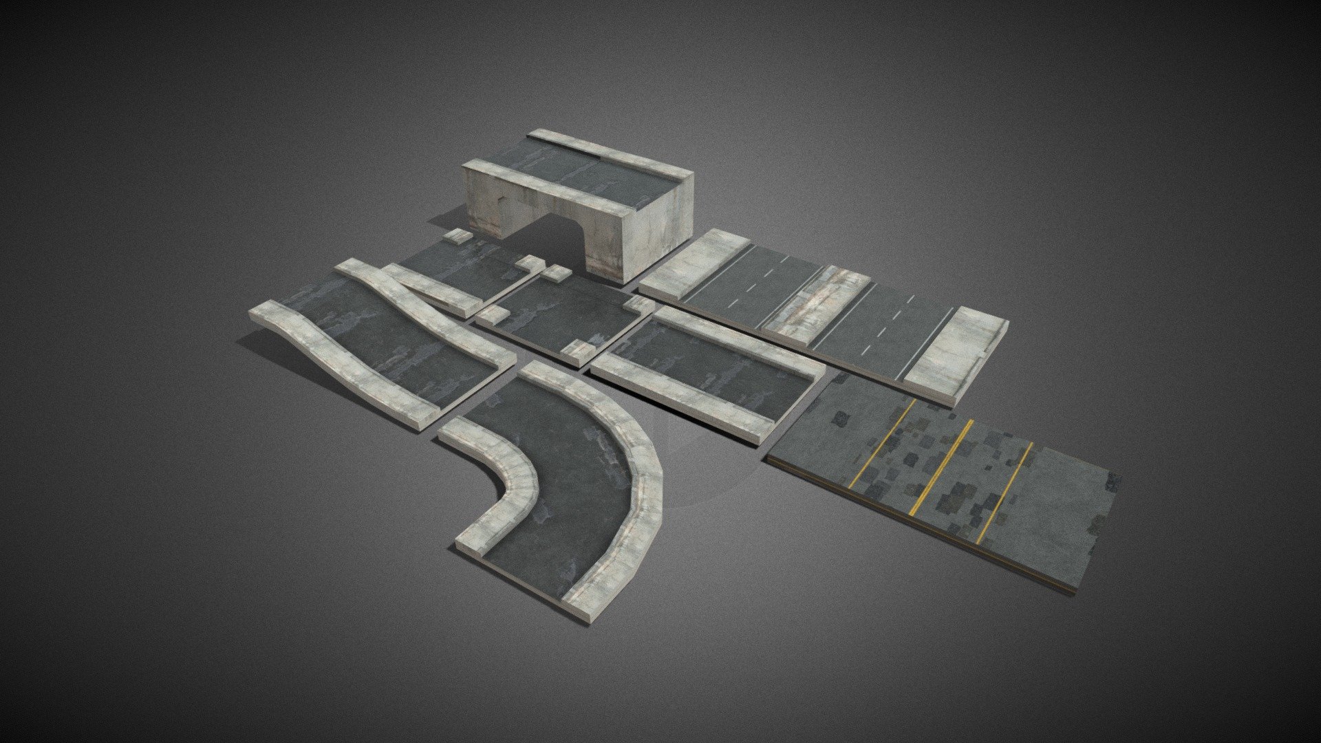 Old Street Pack - Download Free 3D model by iagoArt3D (@iagoDev ...