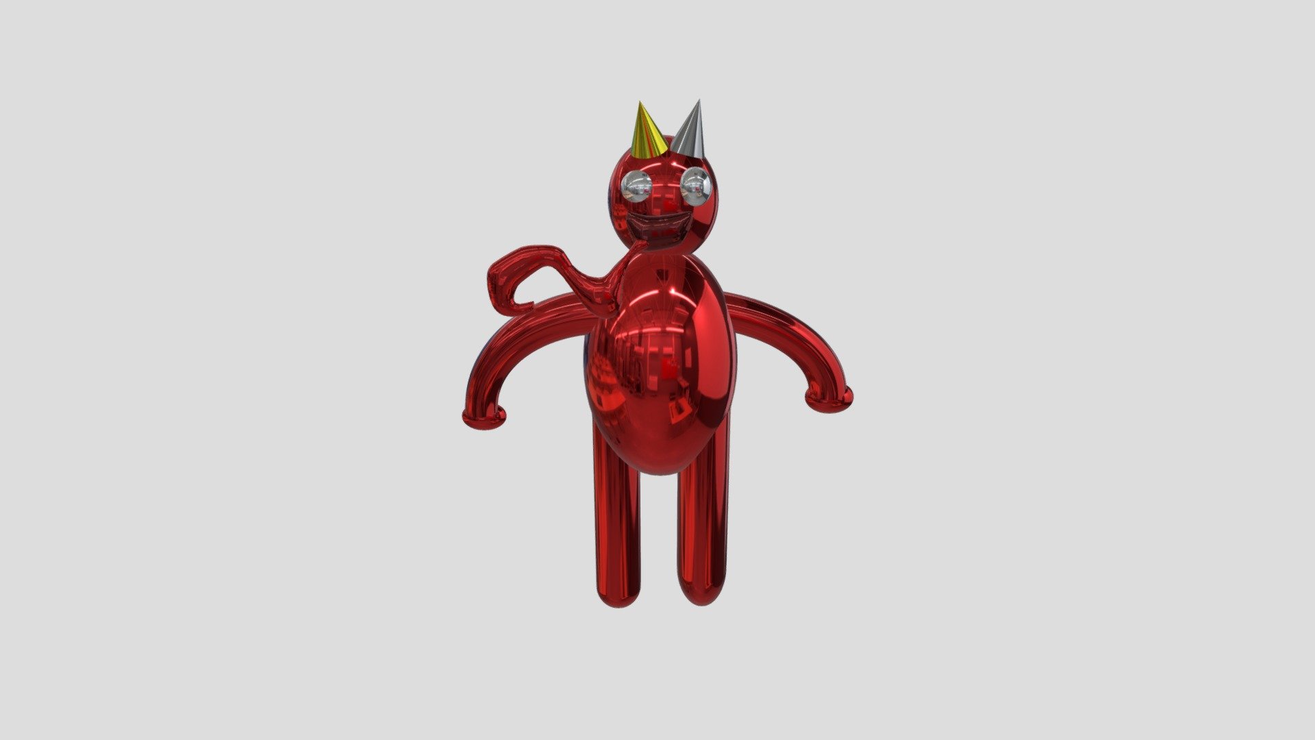Scare n angry Banban - 3D model by gfgusuariops4 [a635542] - Sketchfab