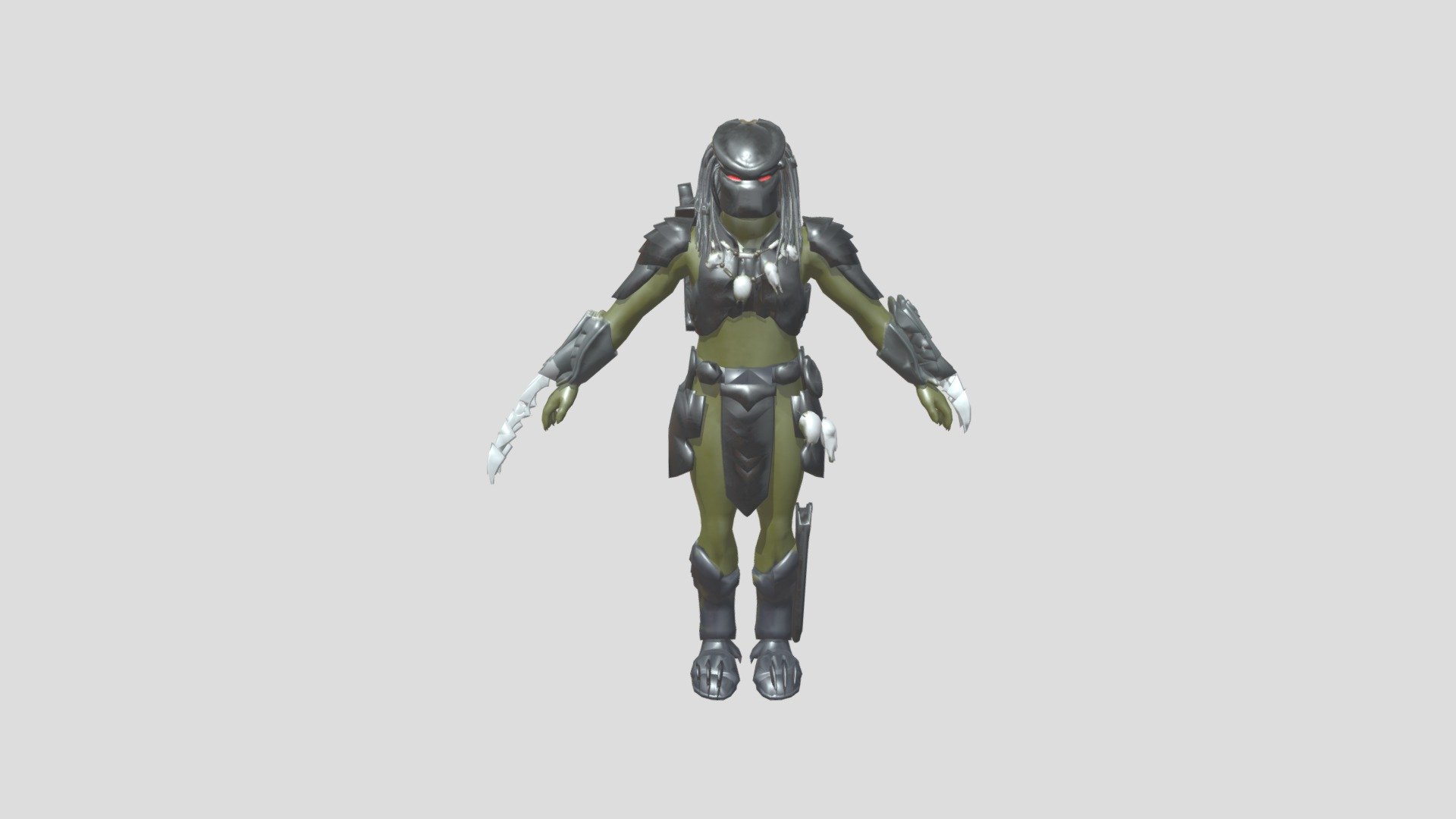 Predator - 3D model by josemasalamander (@Jose.Gallego1) [a6359a8 ...
