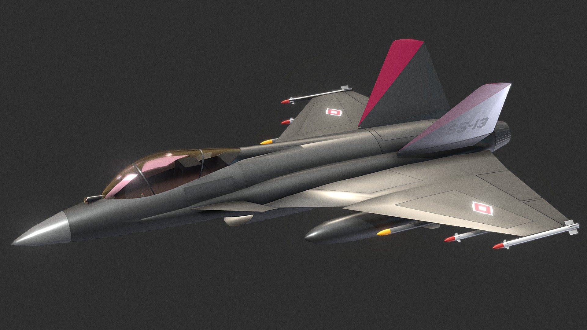 MC.91 Light naval fighter - 3D model by nestor_d [a635f72] - Sketchfab