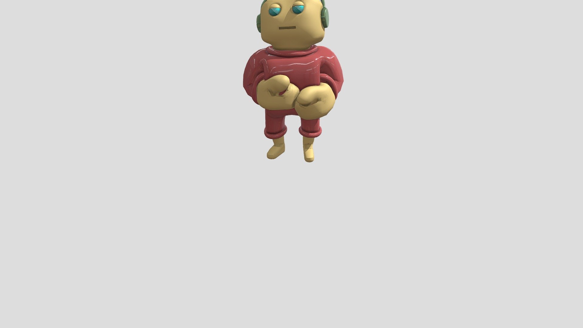 Robot warming up - 3D model by jrkersten [a6363f1] - Sketchfab