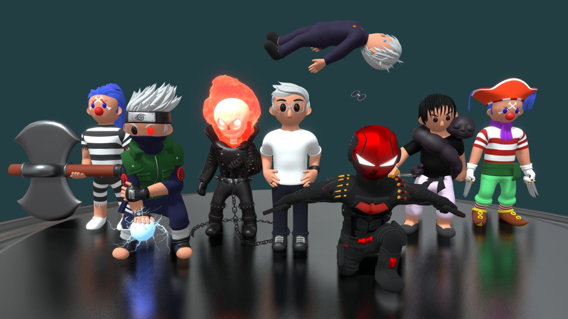 CosPeu Cosplay Costumes - Download Free 3D model by Leonart 3D ...