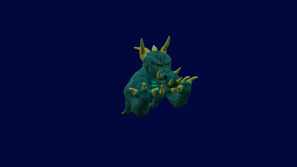 Razorback Dragrin 3d Model By Swa993r [a638607] Sketchfab