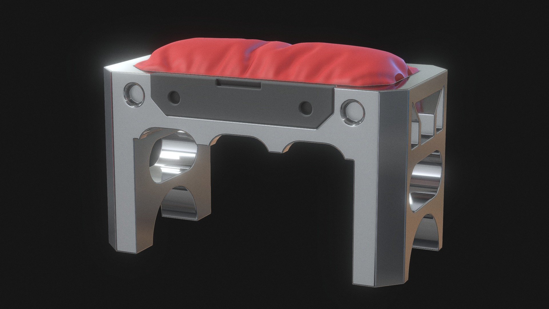 Sci-Fi Stool - 3D model by Ika3D (@ikagogava) [a6395a0] - Sketchfab