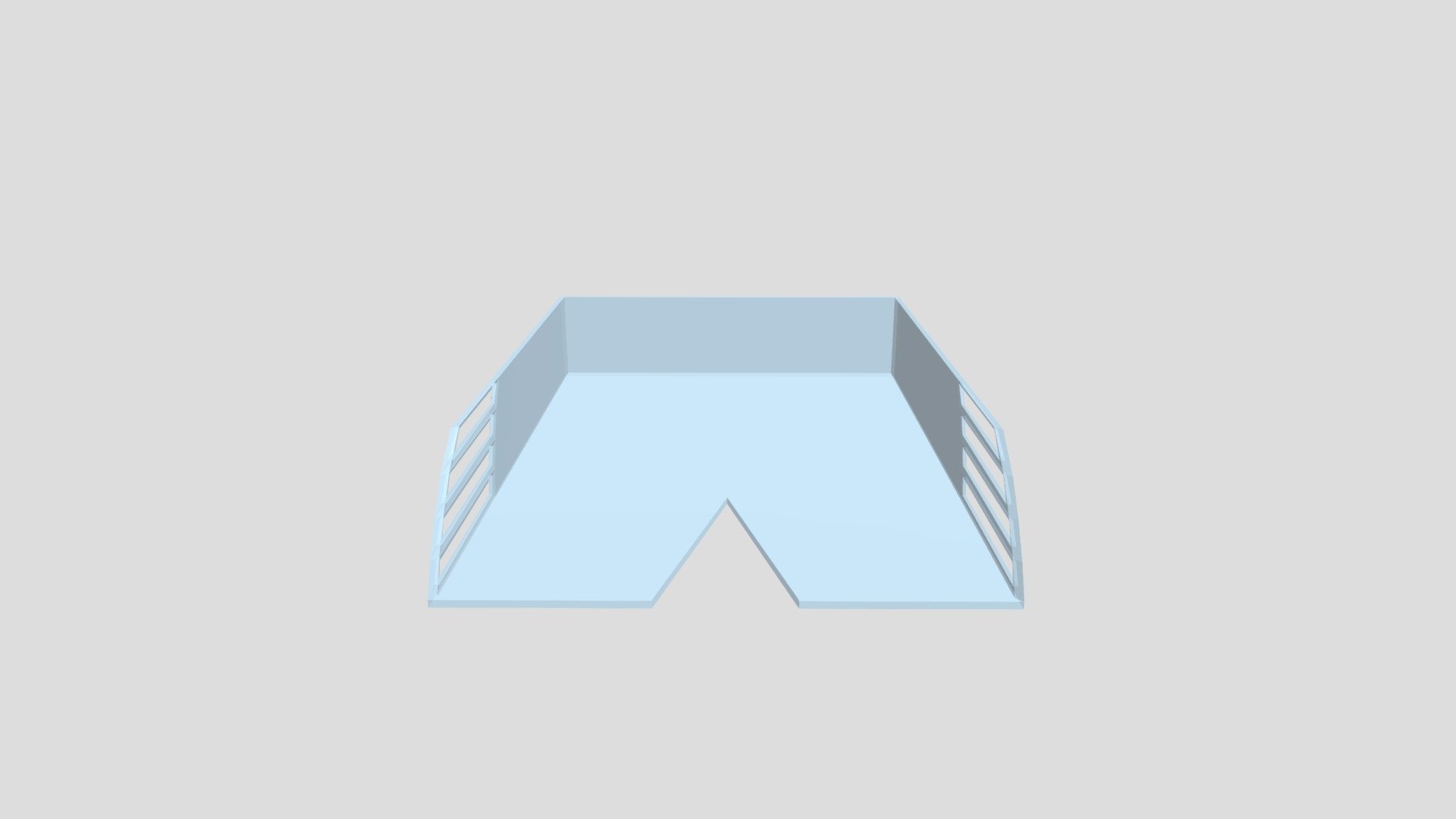 Letter tray - Download Free 3D model by 1-3D.com [a63ce26] - Sketchfab