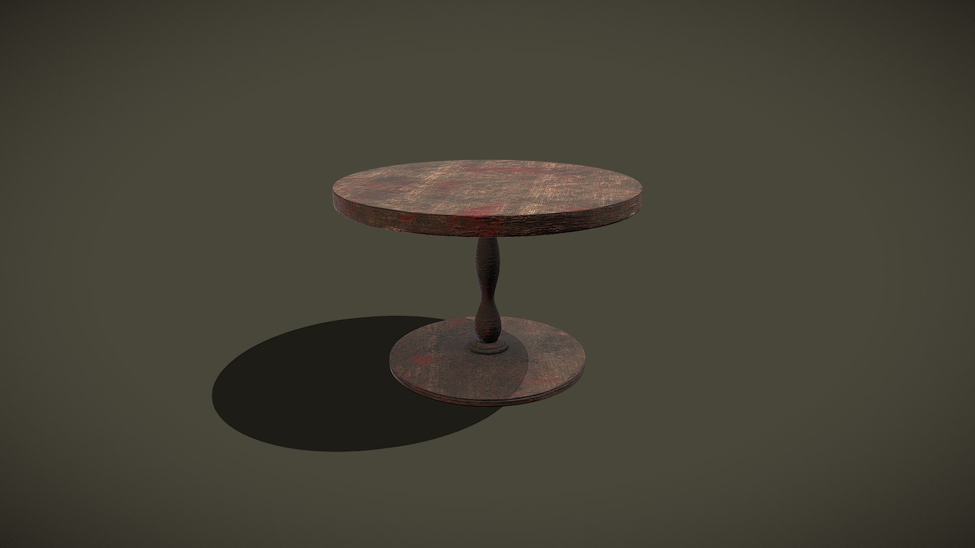 Old Table - 3D model by Ramanth.Kumar [a63d520] - Sketchfab