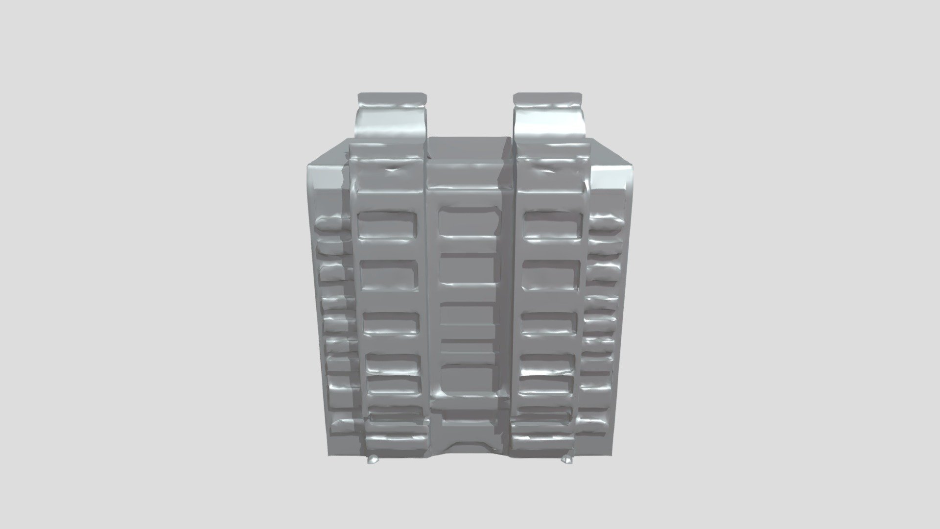 burned building facade - 3D model by hoctaptot11810 [a641915] - Sketchfab