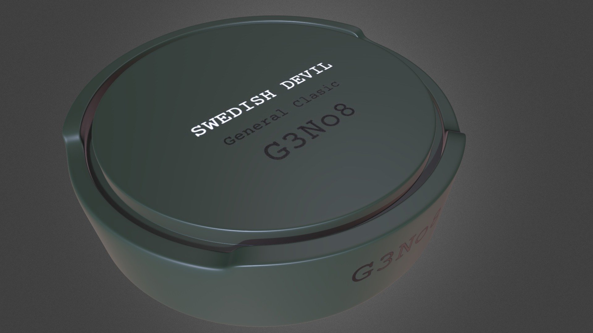 Snus box - Download Free 3D model by 3dWorld_artist (@3d_Worldartist ...