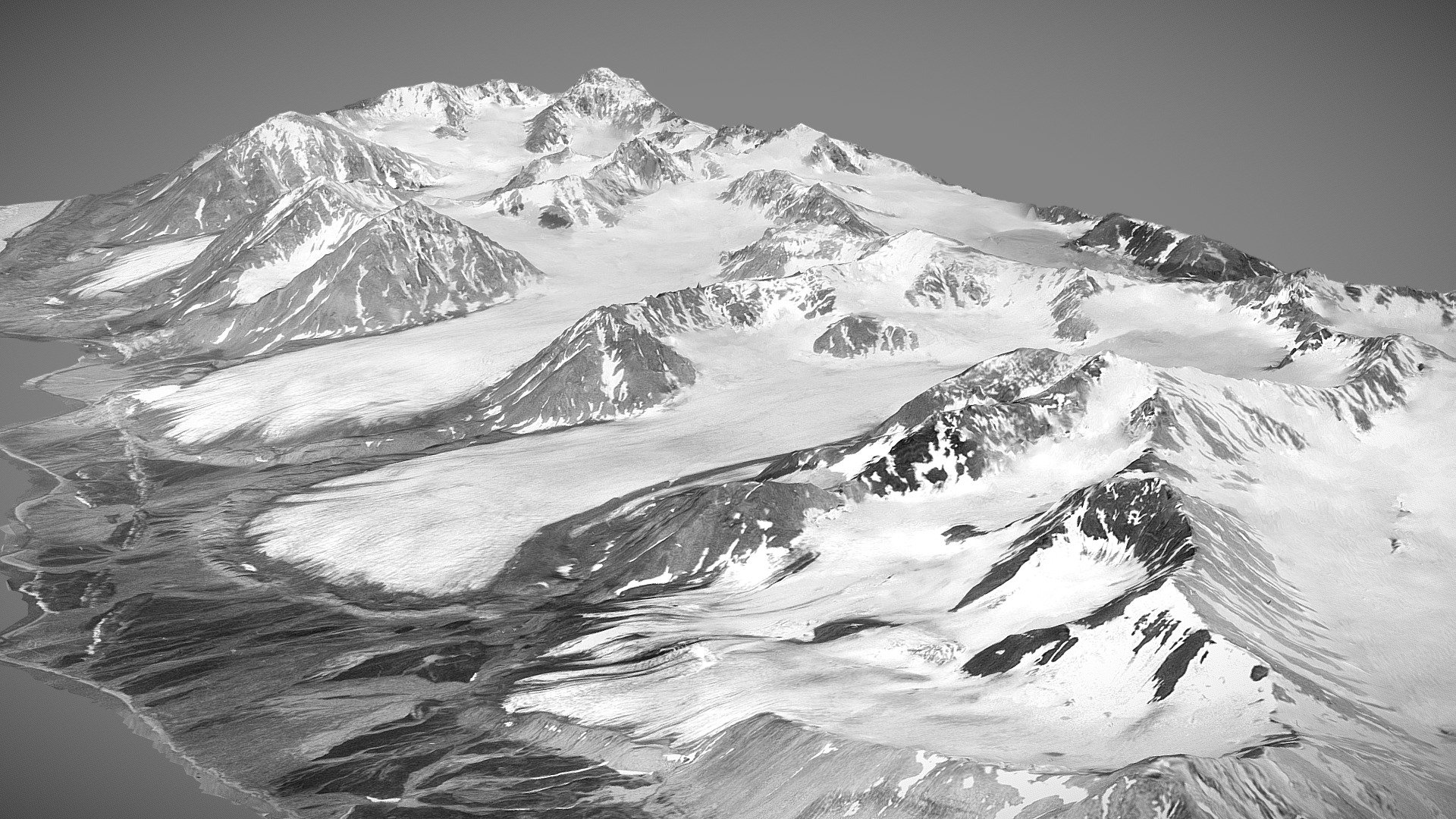 Brøggerhalvøya 1936, Svalbard - 3D model by Erik Schytt Mannerfelt ...