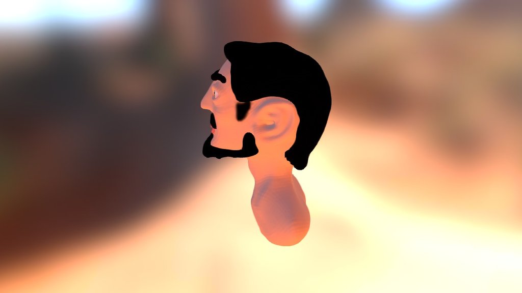 Caricature d'Alexandre Trudel - 3D model by Alexandre Trudel ...