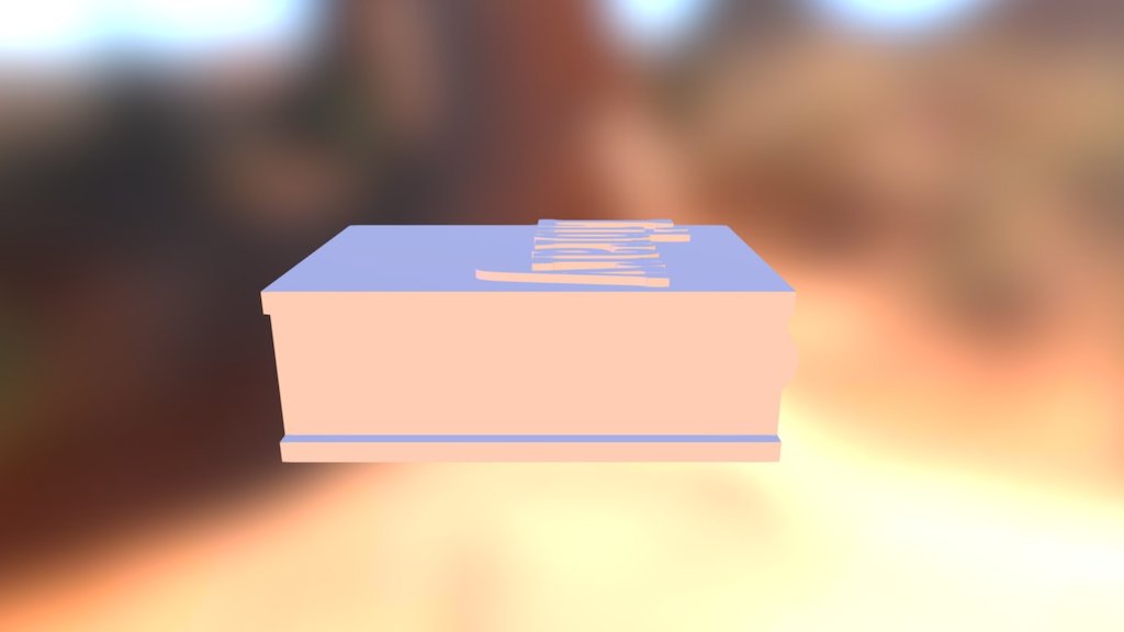 Library Hall Pass - 3D model by 3dxyz [a643e6a] - Sketchfab