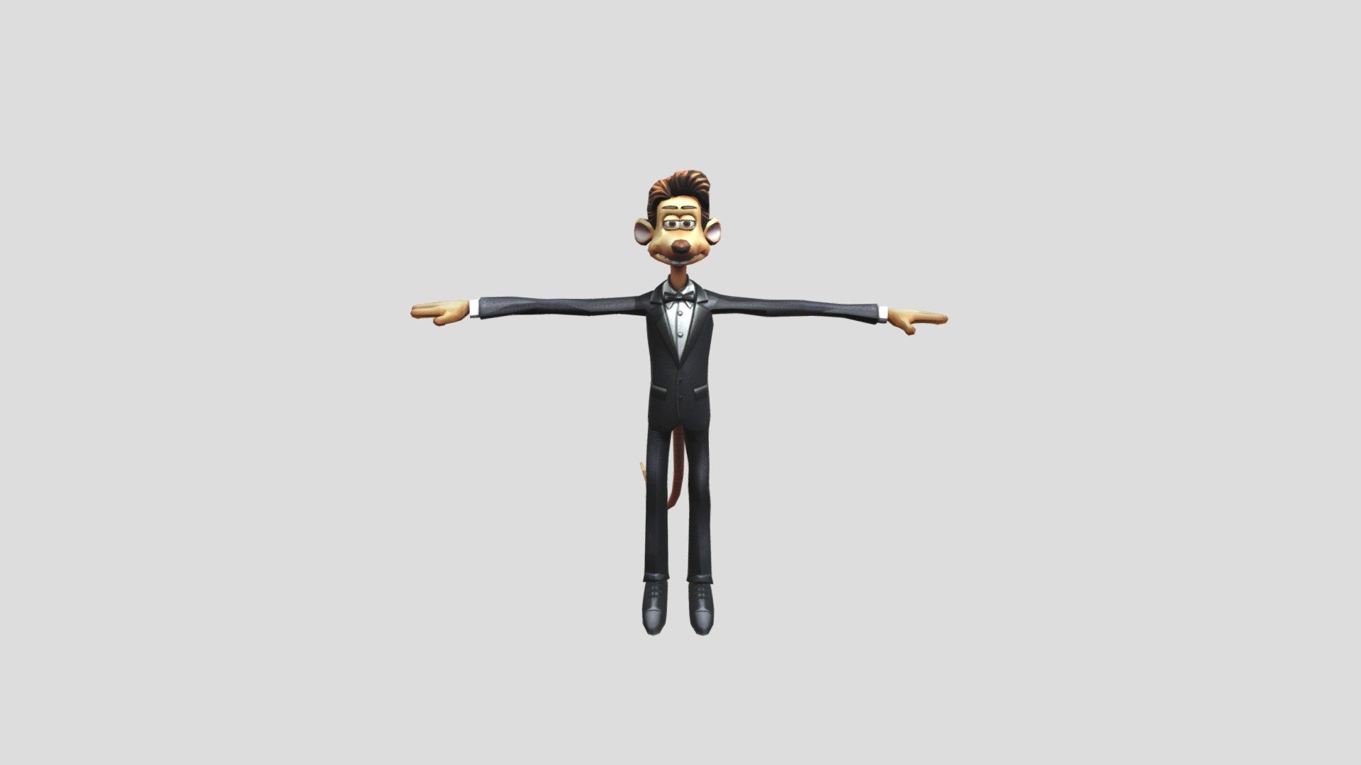 Roddy St James T Pose - Download Free 3D model by Jamessmartguy ...
