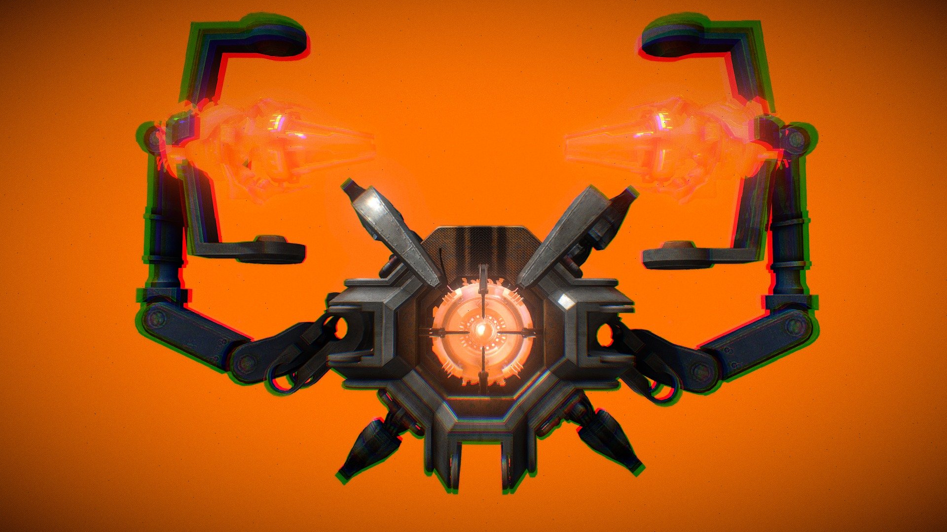 Watchman of Doom Backpack (Spidarrund) - Download Free 3D model by Xenophages (@Im_Xeniophages ...