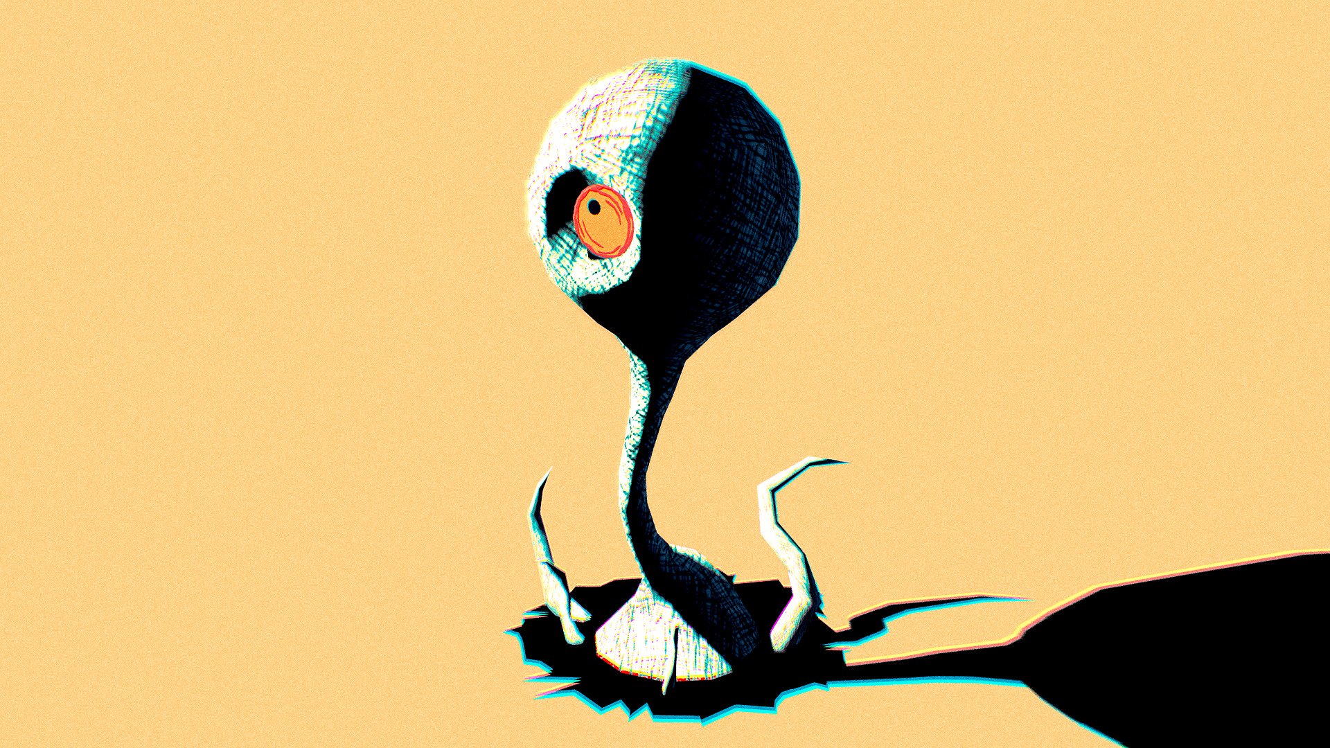 Animated Eye Range Enemy - 3D model by Yratz [a646487] - Sketchfab