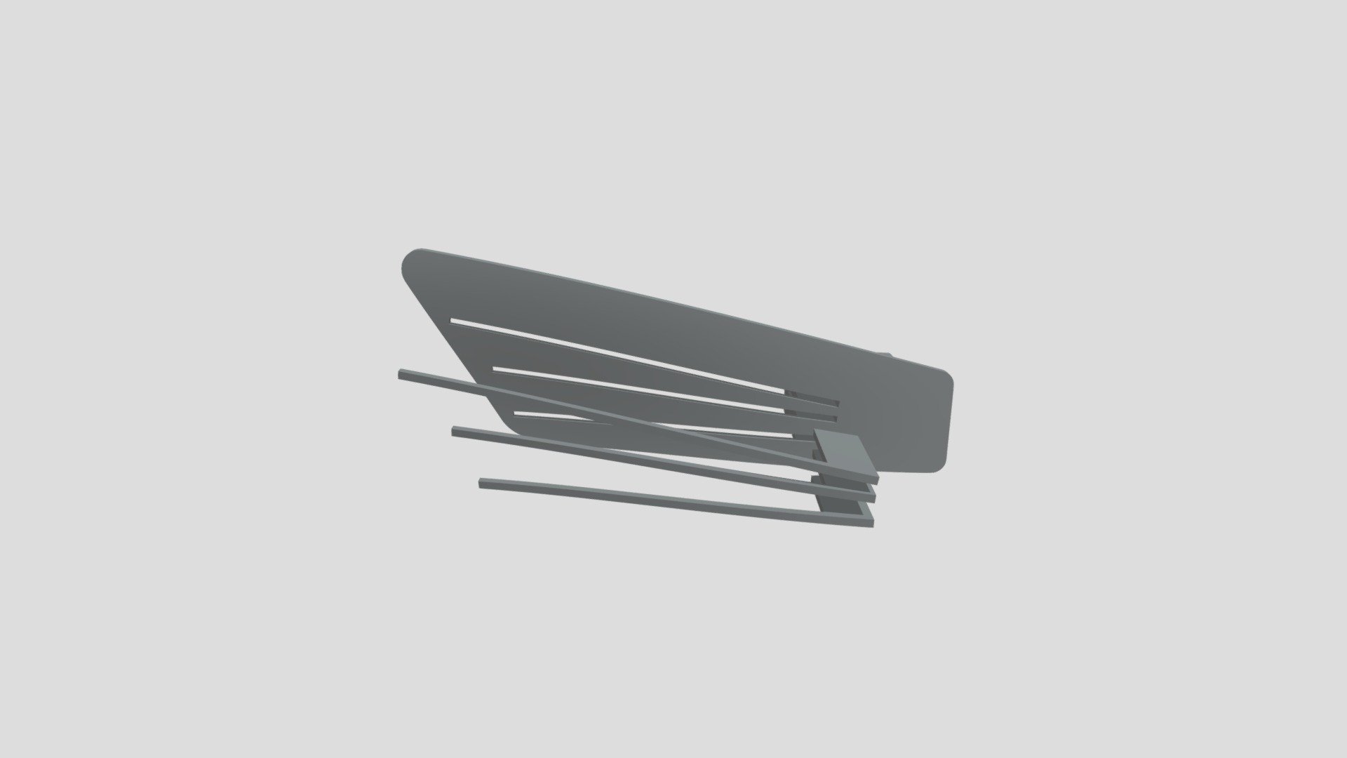 GEOM 4 - TRIPLE RIBS - UPPER AND MID SLANTED - 3D model by wshna ...