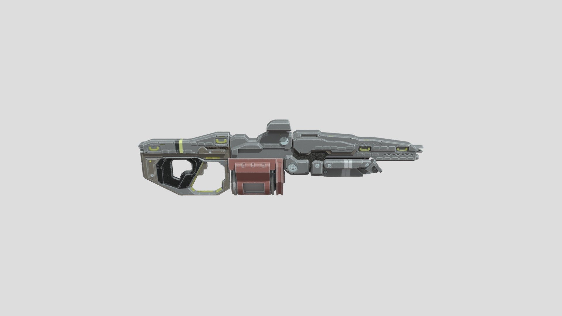 Chaingun - 3D model by noahogrady7 [a647083] - Sketchfab