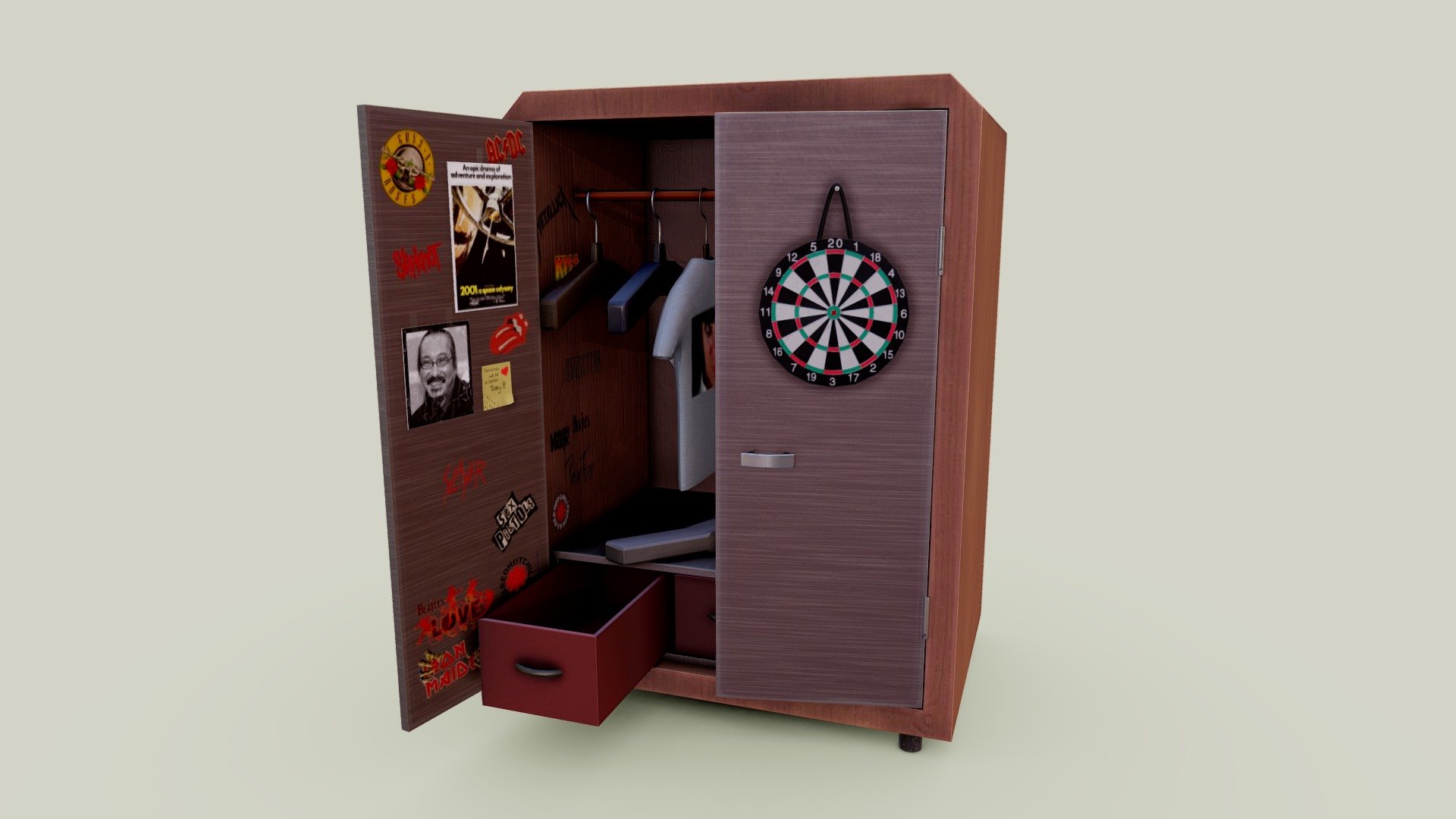 Closet - Download Free 3D model by Tiago Lopes (@drobluda) [a64708e ...