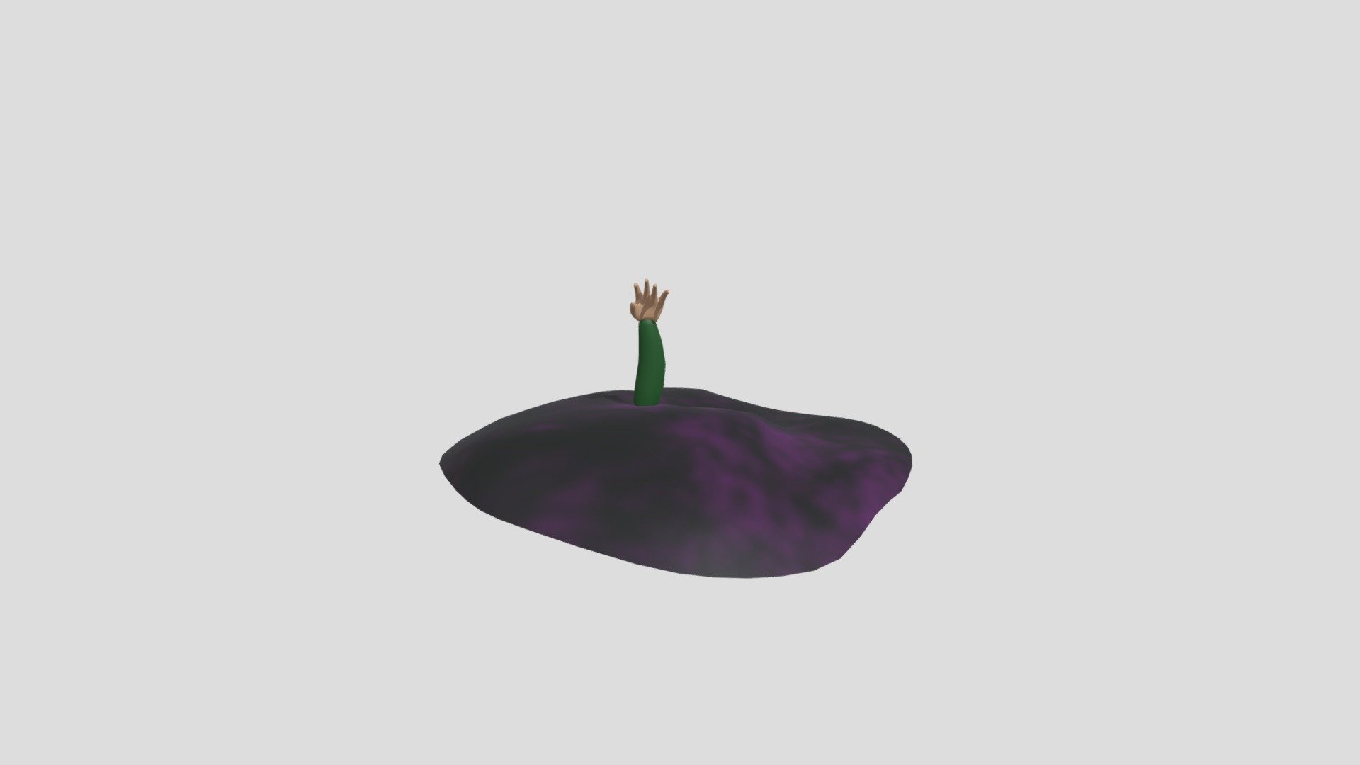 Hand Stuck In Corruption - Download Free 3D model by BastiaanBoeve ...