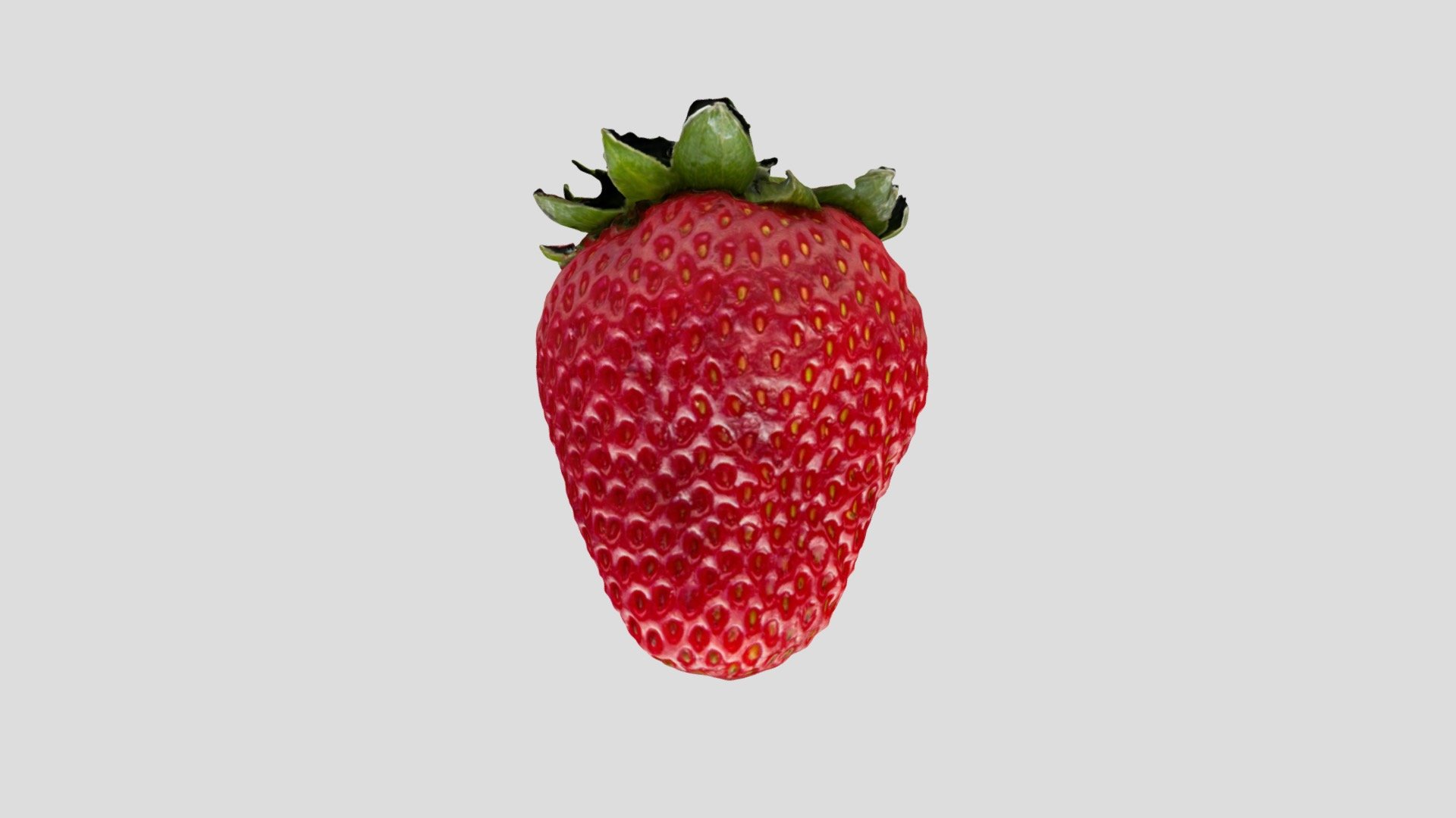 strawberry - 3D model by trclifton [a64b49a] - Sketchfab