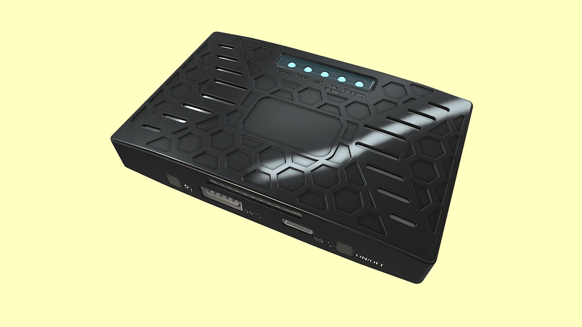 Portable SSD - Buy Royalty Free 3D model by vimalgeorge10 [a64c7d7 ...