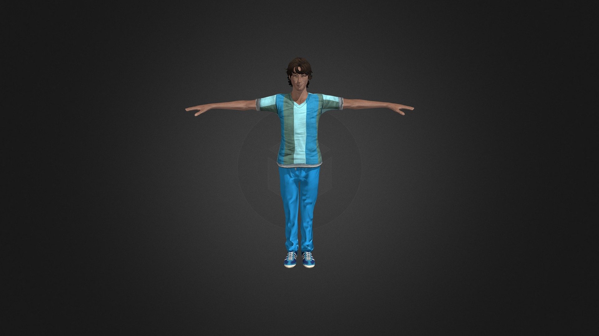 IWI Male Character 04 - Download Free 3D model by ilkay.ivrendi ...