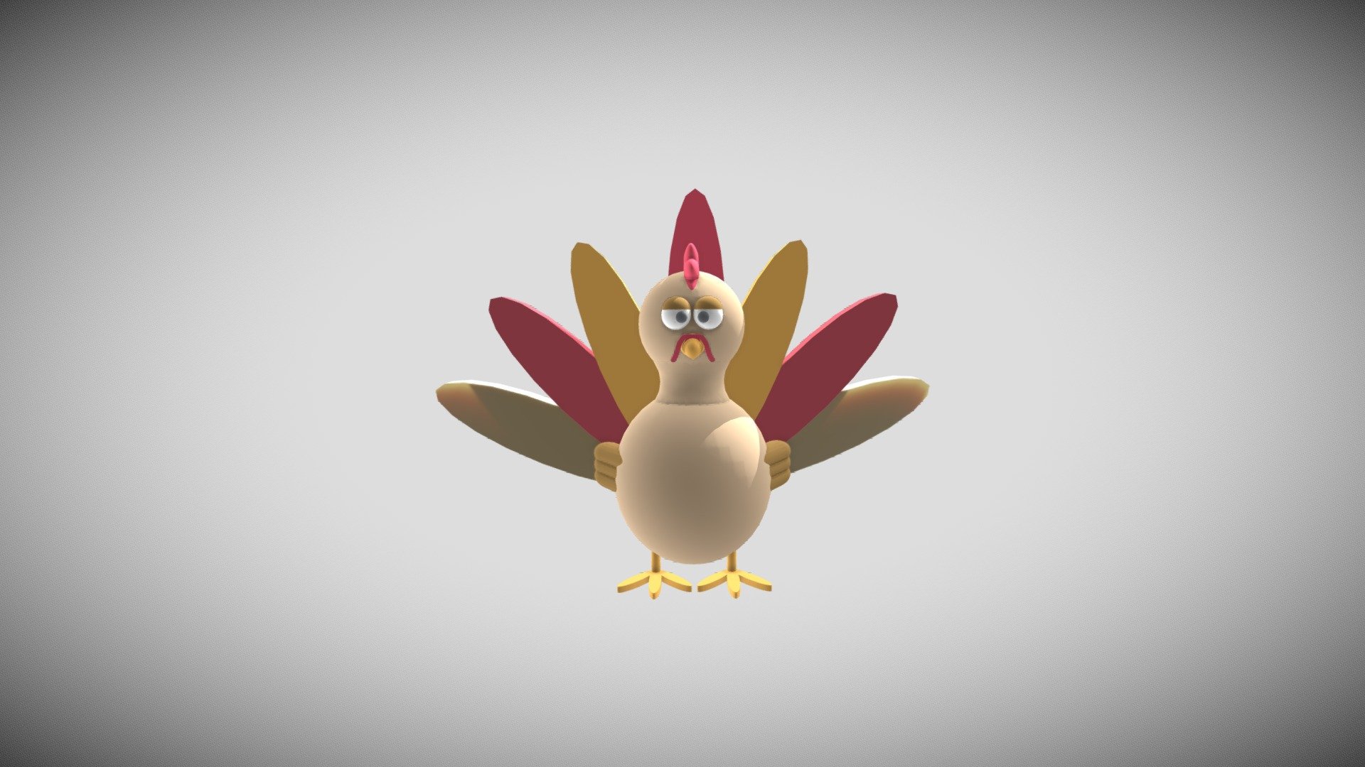 AR Thanksgiving Turkey - Download Free 3D model by Create3DModels ...