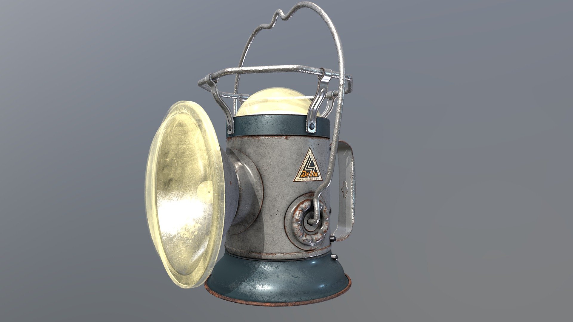 Lamp Delta - 3D model by hauser12 [a64e2ab] - Sketchfab