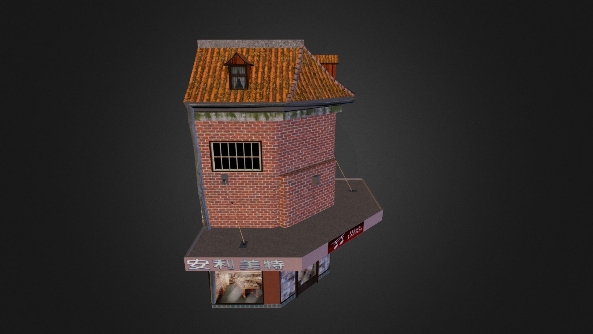 Record Store (exam 3D) - 3D model by reuben_victoor [a64e554] - Sketchfab