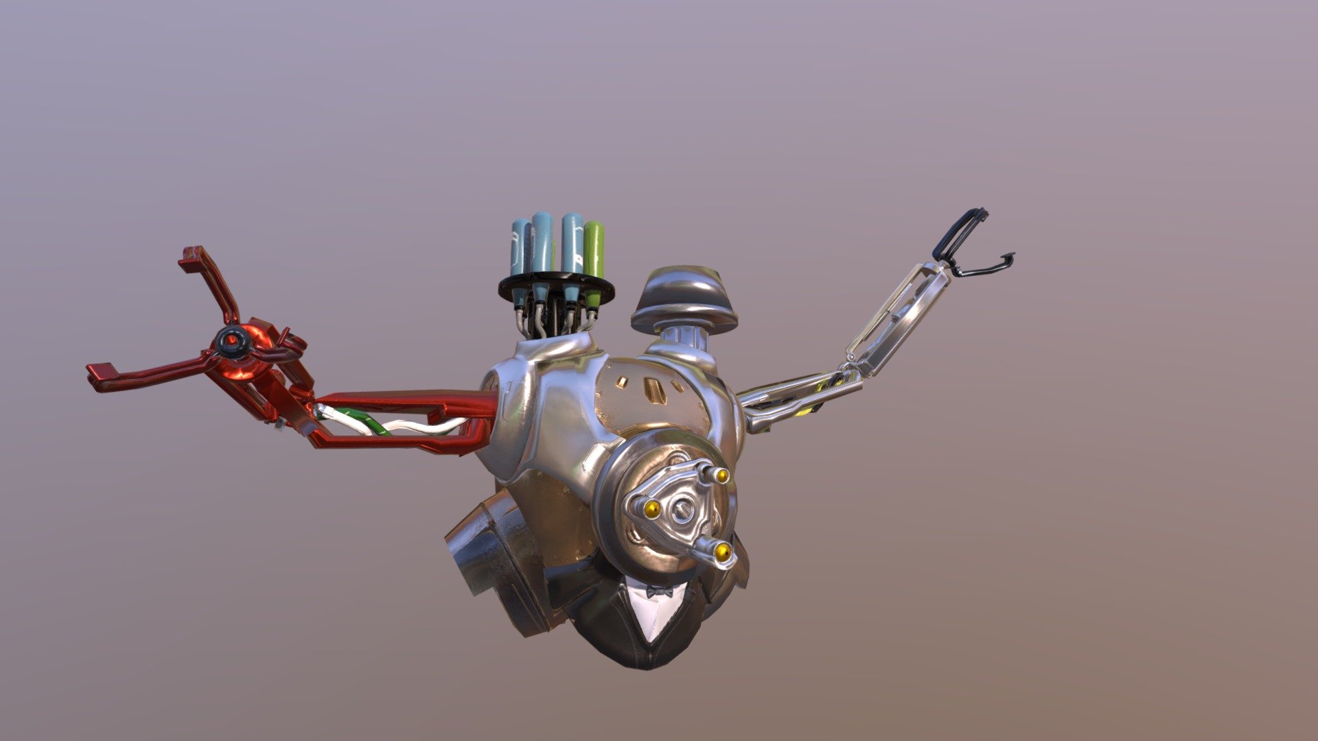 ButlerBot - 3D model by zeno.watteeuw [a64f18d] - Sketchfab