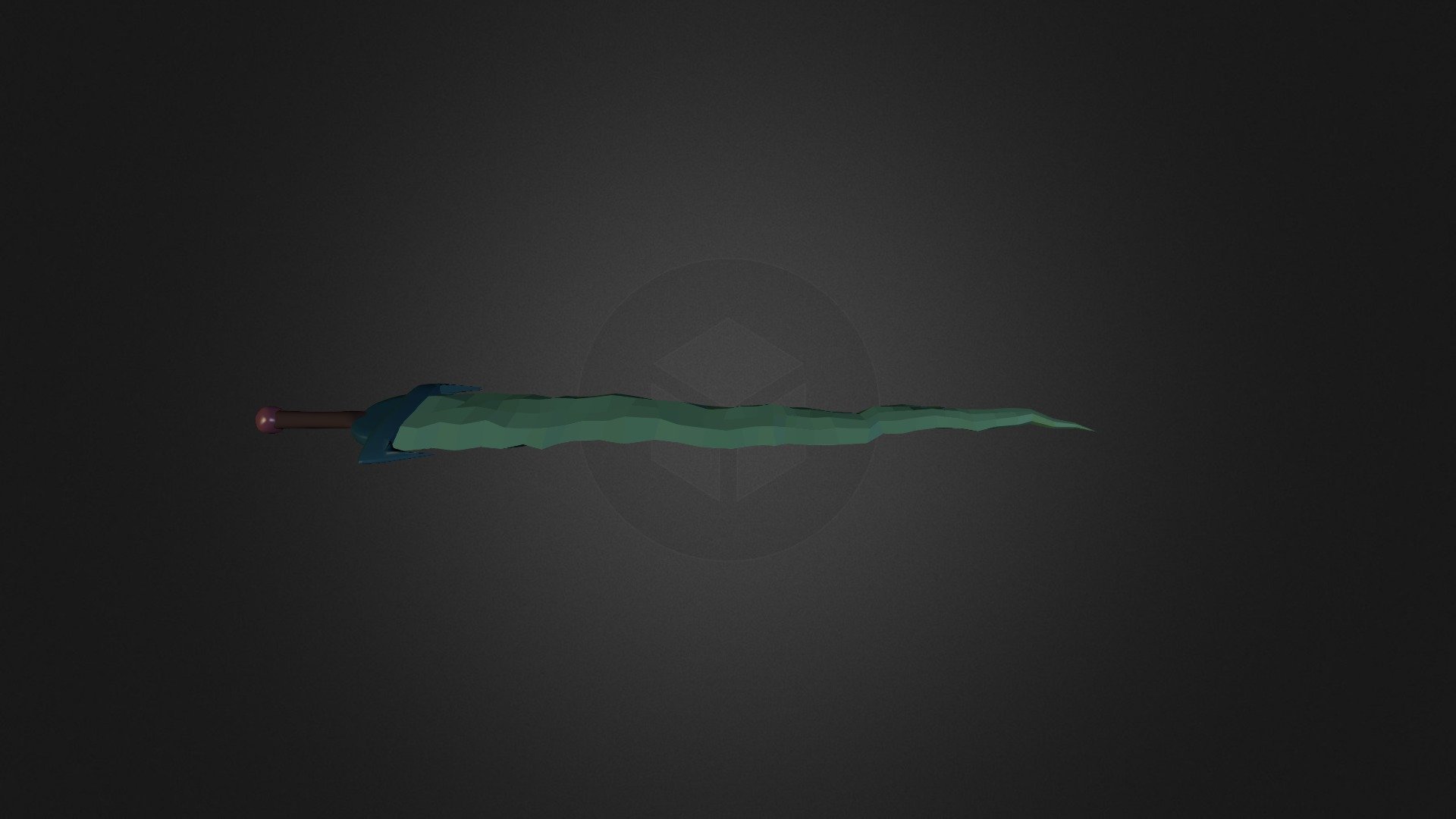 Diamond Sword - 3D model by kleinb1 [a64fe1d] - Sketchfab