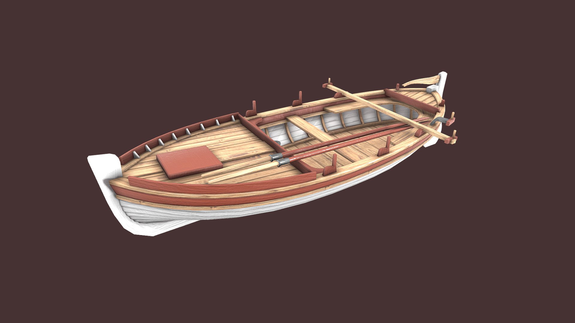 Reconstruction of a Traditional Croatian Boat - 3D model by lukatolitch ...