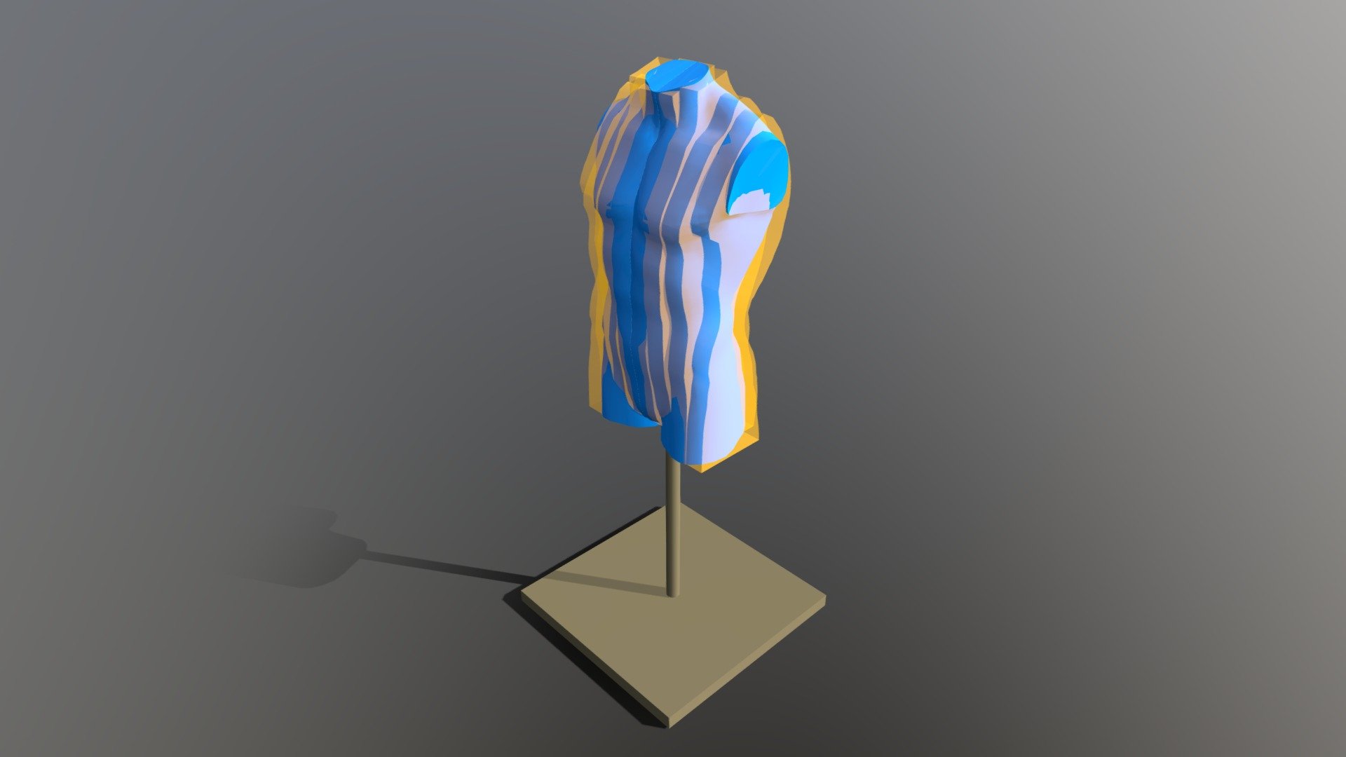 Male Dress Form - Download Free 3D model by Gary Jacobs (@gdjfaa ...