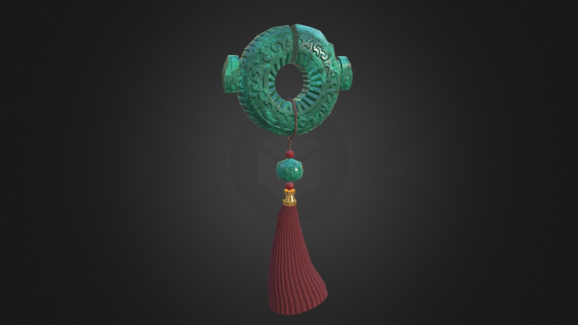 Jade Decoration - 3D model by YeungFungWaiNeville [a652c92] - Sketchfab