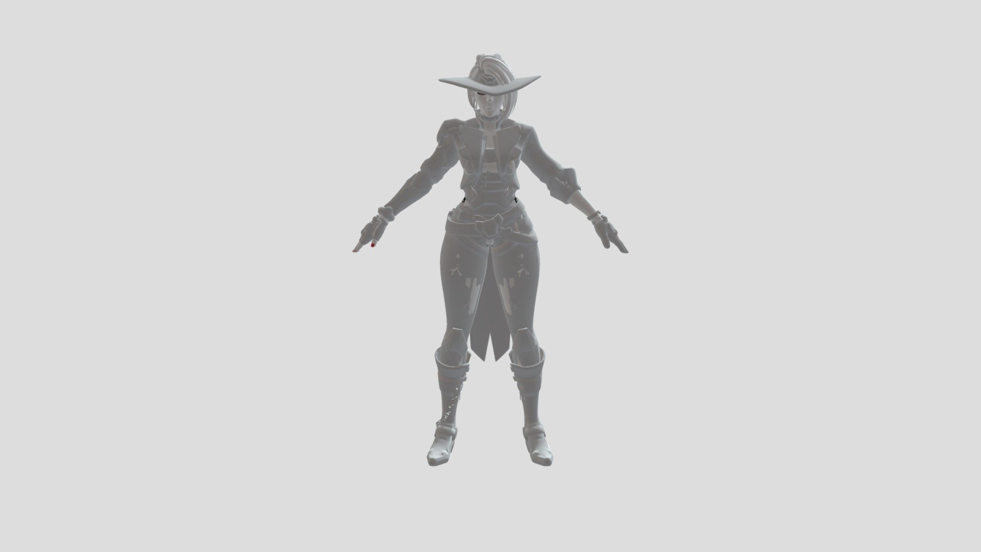 Image To Stl.com_ow2_ashe - Download Free 3D model by AngelGamer1411 ...