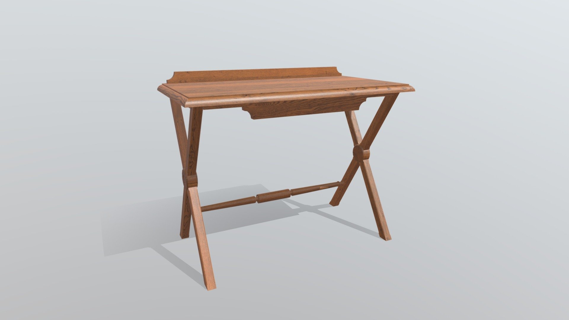 Gr Desk-Type1 - 3D model by QualitaLtd [a656d0a] - Sketchfab
