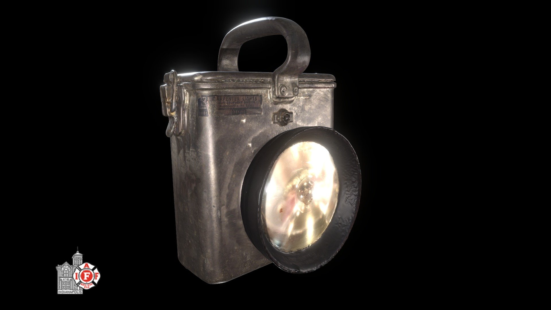 Battle Lantern - 3D model by IU Indianapolis University Library (@IUI ...