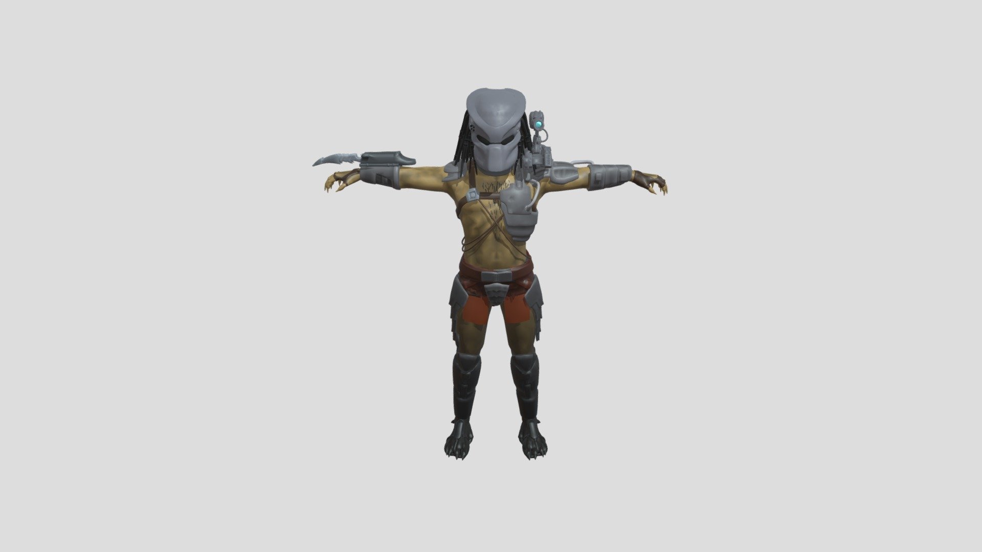 Jungle Hunter Predator - Download Free 3D model by m-11356016moe-dl.edu ...