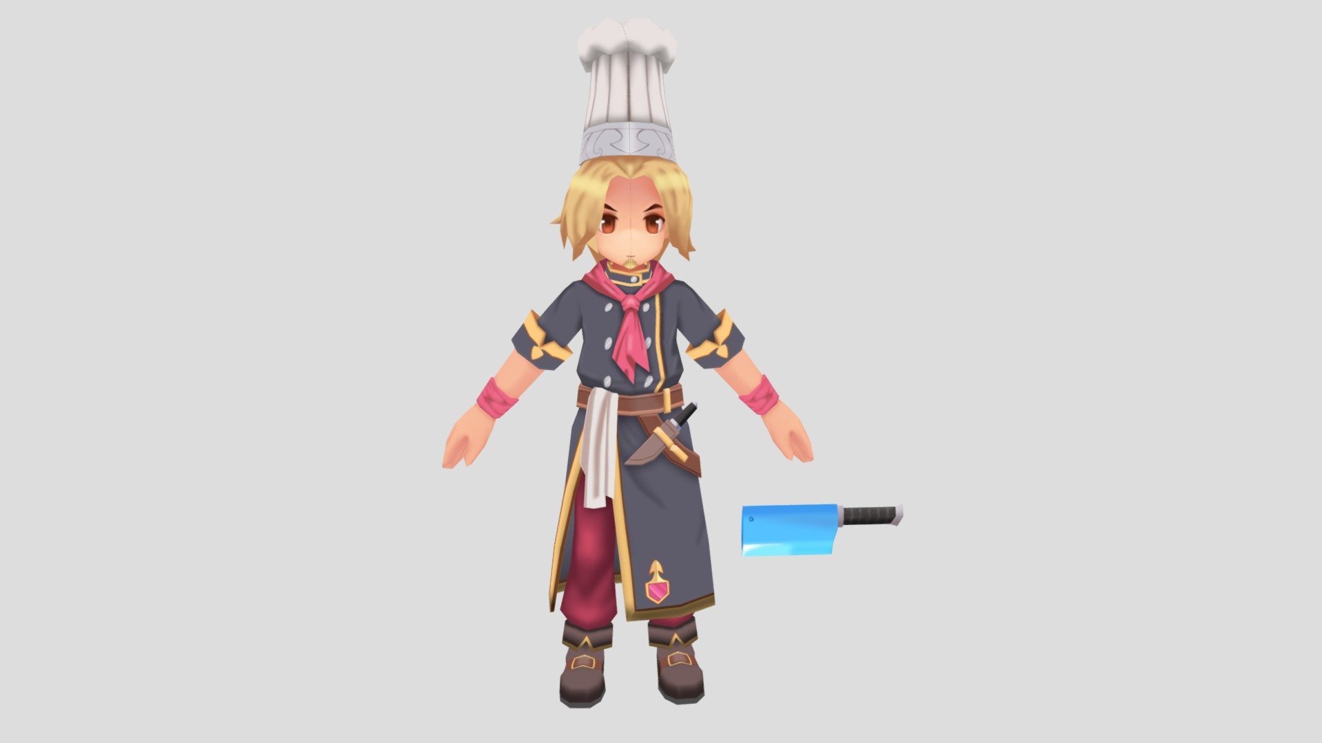 Cook - 3D model by Allen54266 [a65a0aa] - Sketchfab