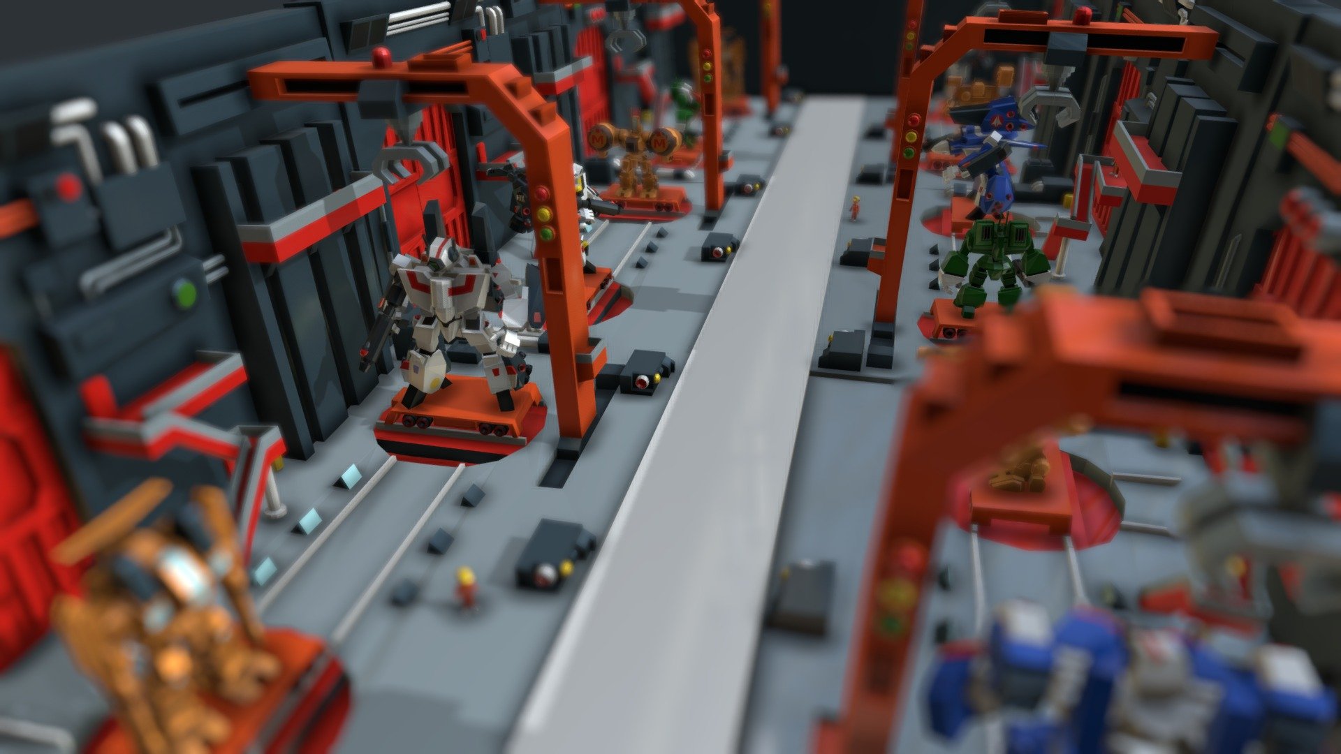 SD Macross Factory - Download Free 3D model by tipatat [a65a375 ...