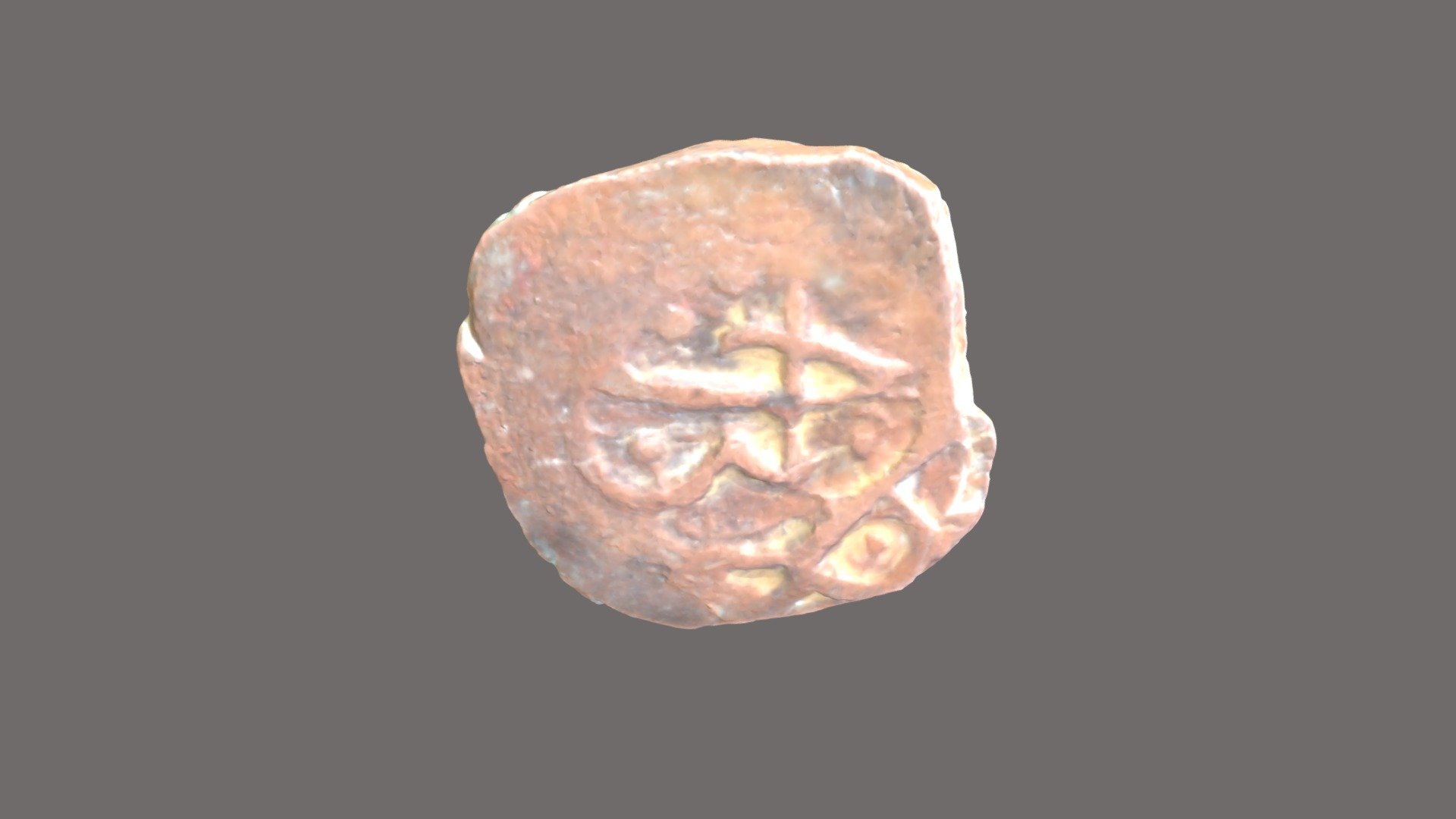 3coin 2 - 3D model by SharjahArchaeology [a65b3a7] - Sketchfab