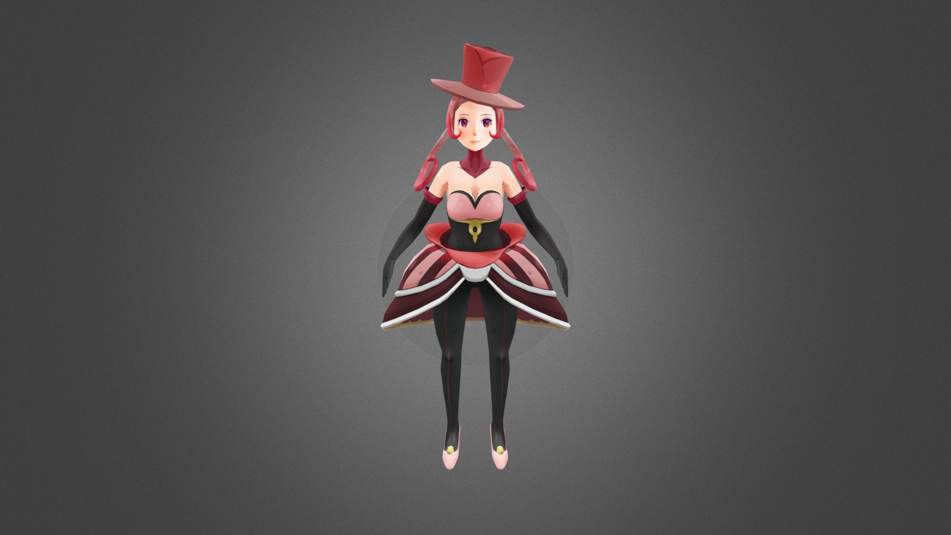 Dana - The Battle Chatelaine [Pokémon Fan-Art] - 3D model by Théo ...