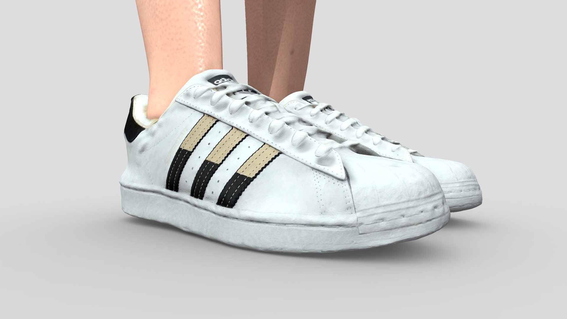 ADIDAS SUPERSTAR SHOES HQ2166 - Buy Royalty Free 3D model by Kirke 3D ...