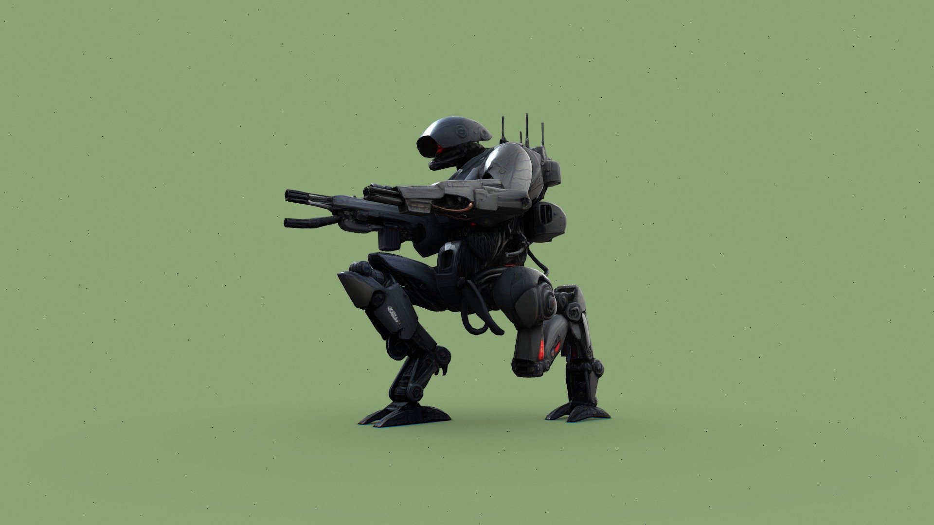 Interceptor Droid - 3D model by VertaScan [a66069b] - Sketchfab