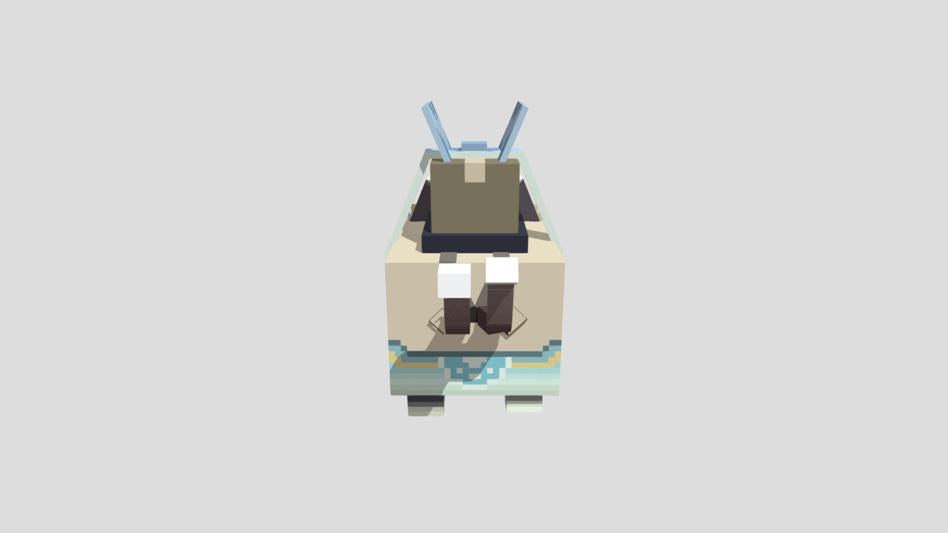 Cat Box Kirara | Genshin Impact | Minecraft - 3D model by DevDaily ...