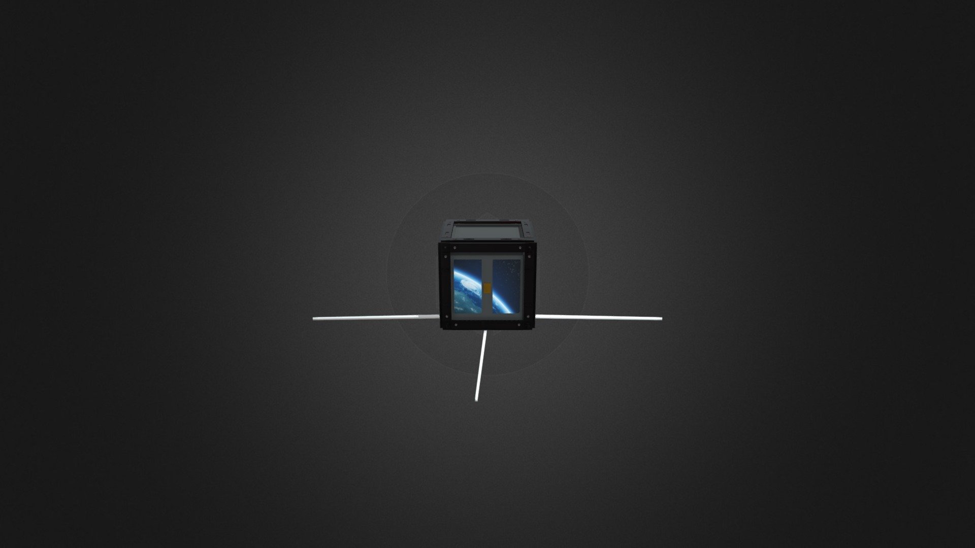 Cubesat - 3D model by Nofil.Khan [a66091e] - Sketchfab
