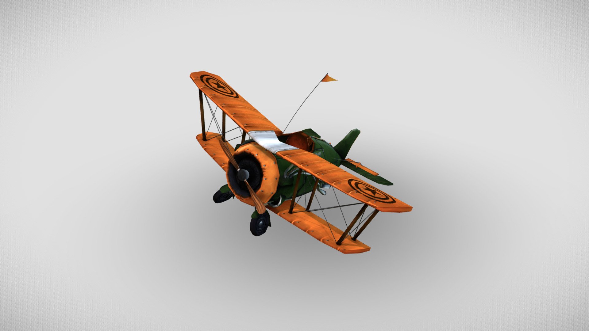 Stylized Airplane - 3D model by Anthony Van Dosselaer (@AnthonyVD ...