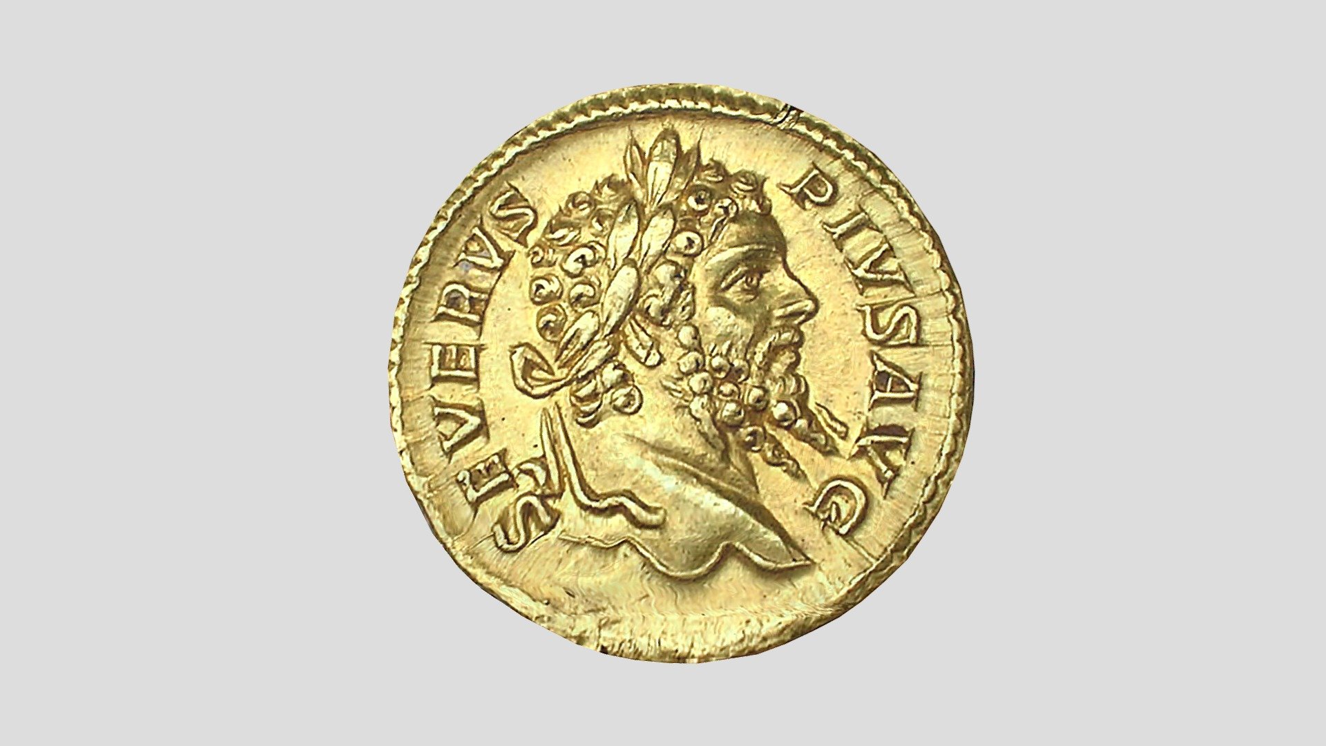 Roman Gold Coin,Roman Empire - 3D model by SENSIET (@asensio) [a660a0c ...