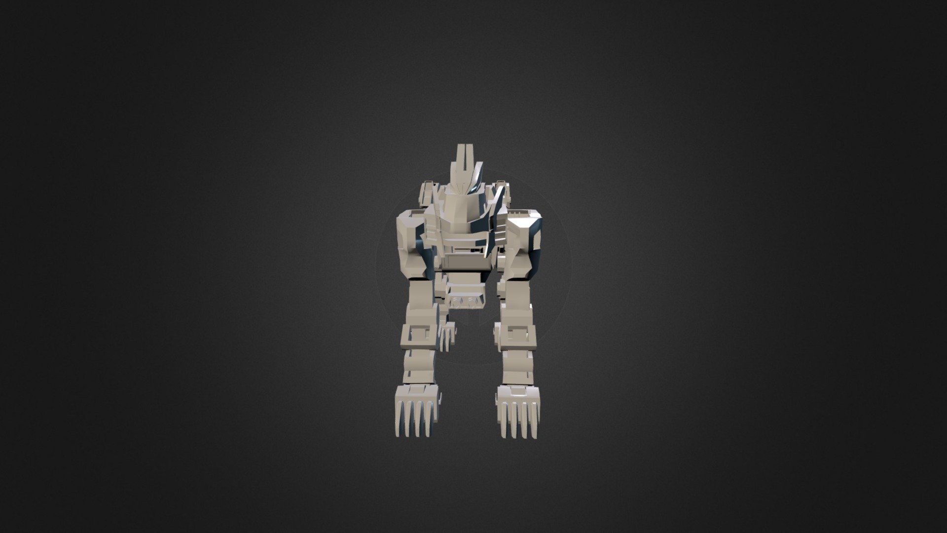 White Liger (Zoid) - 3D model by roseh [a661b6d] - Sketchfab