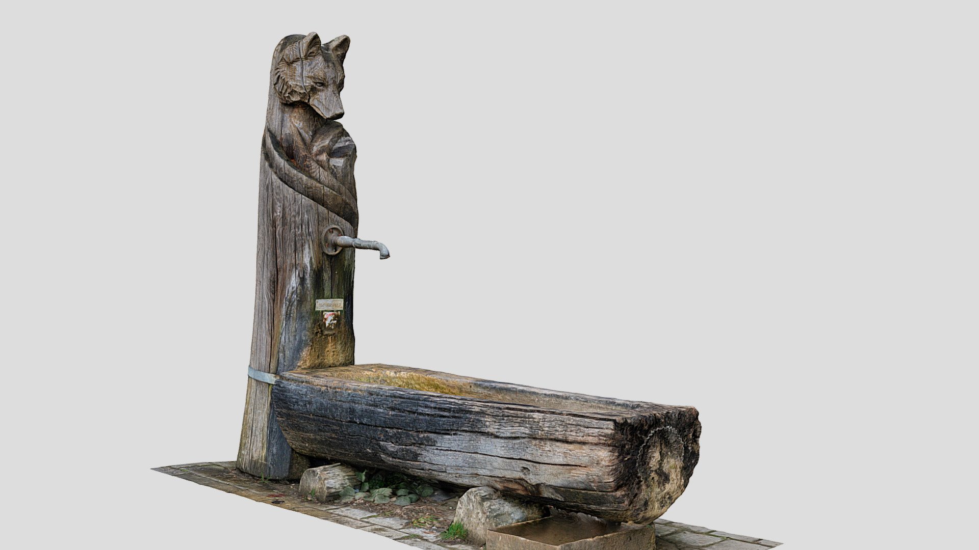 Swiss wooden fountain 8k scan - Buy Royalty Free 3D model by immerge ...