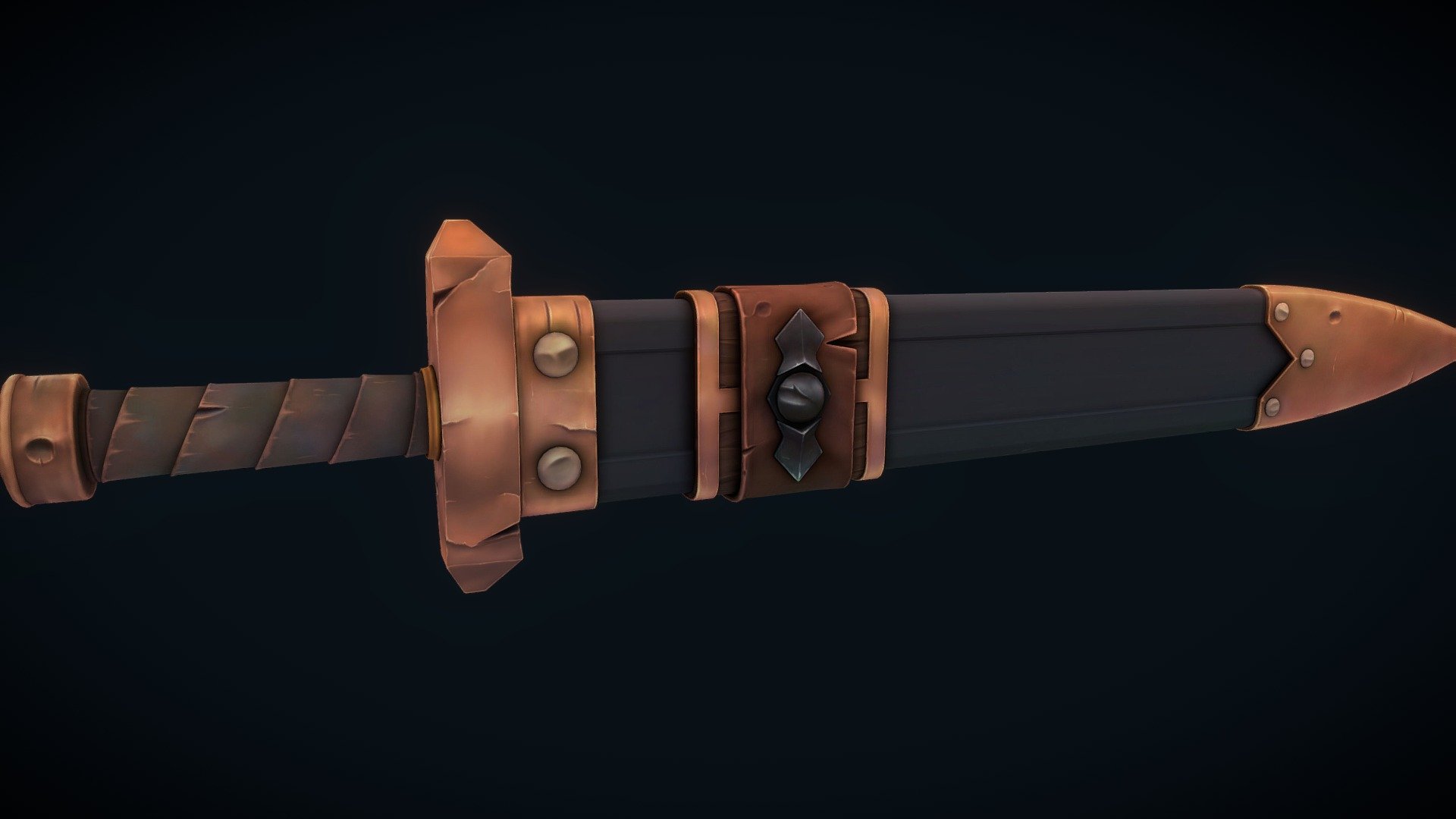 Sword_sheath - 3D model by Tip4ik [a6623fd] - Sketchfab